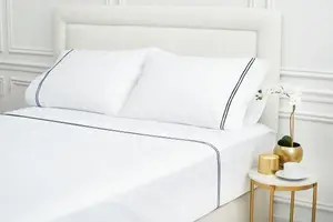 ELISABETH YORK Legacy Onyx Bedding Sheet Collection - Black