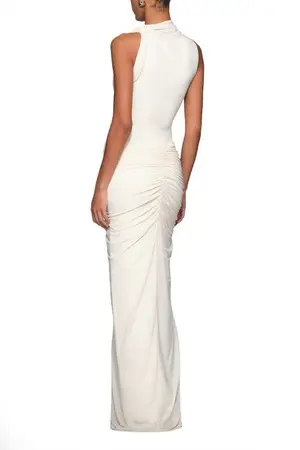 ET OCHS Imogen Knit Combo Gown - Ivory