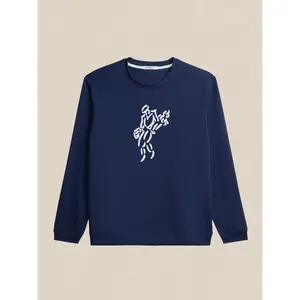 ASHWORTH GOLF Golfman Satin Stitch Crewneck