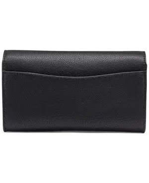 Dkny Bryar Wallet On A String - Black/silver