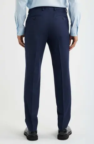 Bonobos Jetsetter Flat Front Athletic Fit Stretch Wool Dress Pants