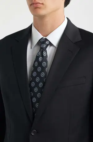 Bonobos Jetsetter Standard Fit Stretch Wool Suit Jacket - Black