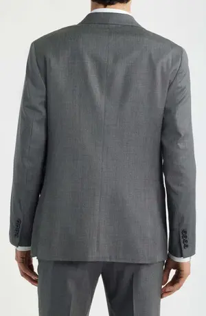 Bonobos Jetsetter Standard Fit Stretch Wool Suit Jacket - Grey