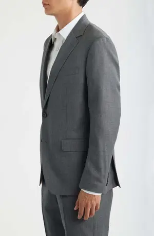 Bonobos Jetsetter Standard Fit Stretch Wool Suit Jacket - Grey