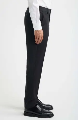 Bonobos Jetsetter Athletic Fit Stretch Wool Suit Pants - Black