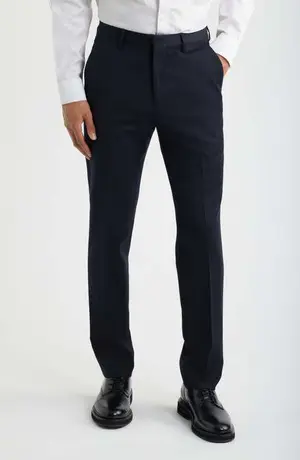Bonobos Jetsetter Athletic Fit Stretch Wool Suit Pants - Navy