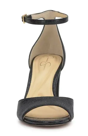 Jessica Simpson Luxcilla Block Heel Sandal - Black