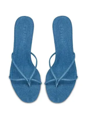 Femme La Sicilian Stiletto Sandals - Blue