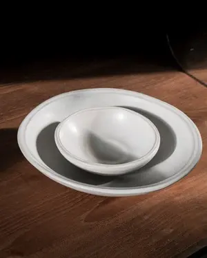 UNE VIE NOMADE Cloud Oval Serving Bowl