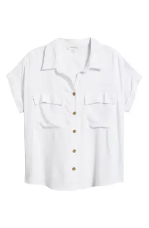 BEACHLUNCHLOUNGE Kiersten Short Sleeve Shirt