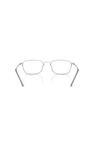 Giorgio Armani Rectangle Full Rim Eyeglasses - Grey