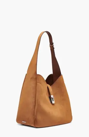 Dkny Daria Large Hobo Bag - Saddle