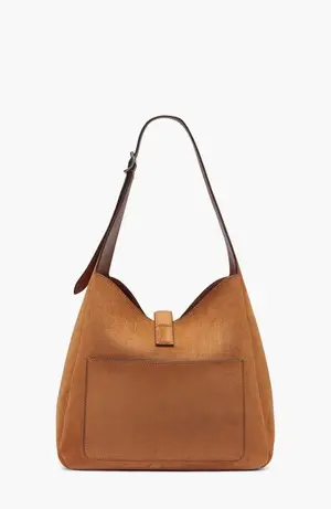 Dkny Daria Large Hobo Bag - Saddle