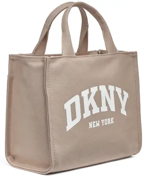 Dkny Hadlee Medium Tote Bag - Light Khaki/marshmallow