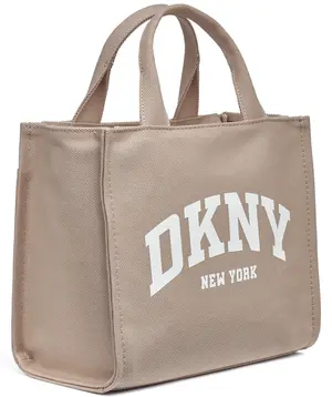 Dkny Hadlee Medium Tote Bag - Light Khaki/marshmallow