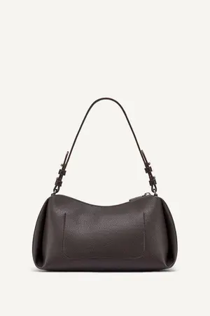 Dkny Remy Top-zip Shoulder Bag - Coffee Bean