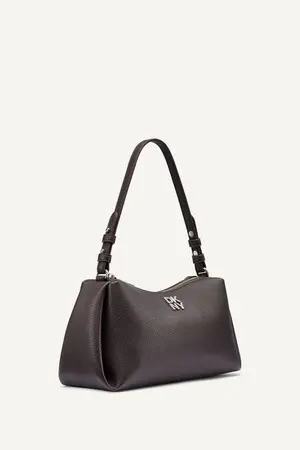 Dkny Remy Top-zip Shoulder Bag - Coffee Bean