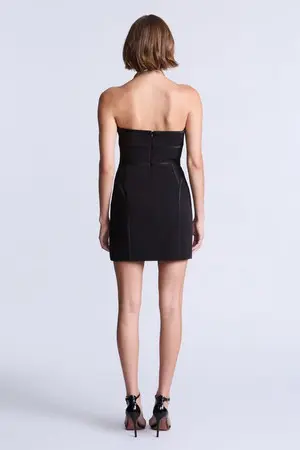 Bcbgmaxazria Julia Strapless Corseted Mini Dress