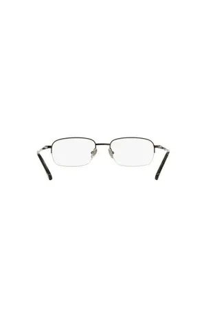 Brooks Brothers 56mm Rectangle Semi-rimmed Eyeglasses