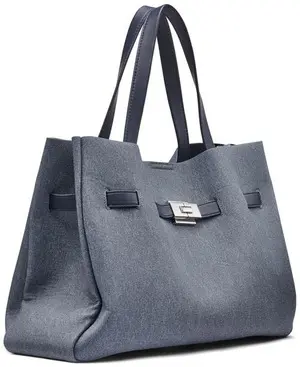 Dkny Bryar Large Satchel - Denim