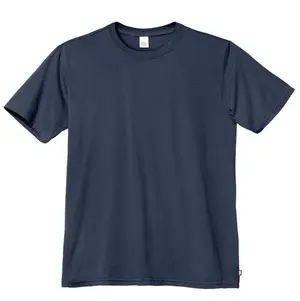 CITY THREADS USA-MADE Soft 100% Organic Cotton Short Sleeve Crew Tee Midnight