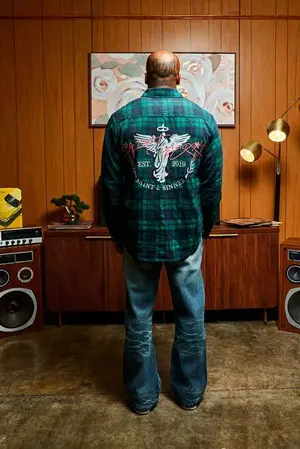 SAINT PERRY Odell Flannel Shirt