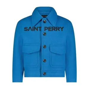SAINT PERRY The Love Boxy Jacket - Blue