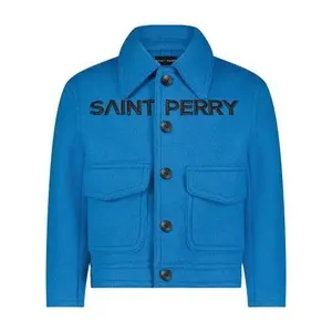 SAINT PERRY The Love Boxy Jacket - Blue