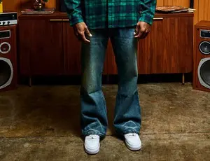 SAINT PERRY Devani Westside Flare Denim