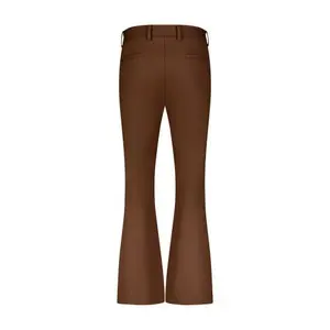 SAINT PERRY Flare Trousers - Brown