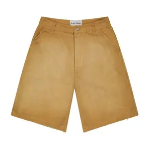 SAINT PERRY Worn Bull Denim Short