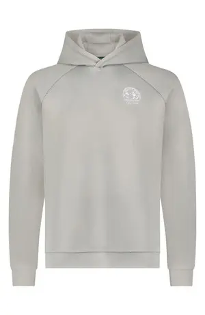 Ben Sherman Neoprene Golf Hoodie - Light Grey