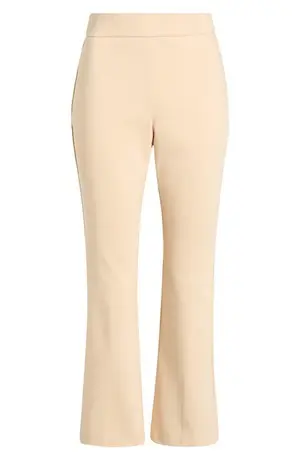 Halogen Ankle Kick Flare Pants - Pebble