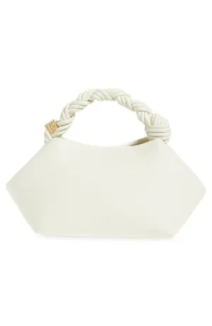 GANNI Small Top Handle Bag - Egret