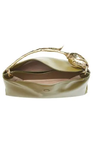Erdem Medium Bloom Bag - Khaki