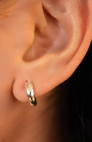 Argento Vivo Chubby Hoop Earrings