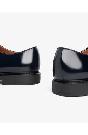 NEROGIARDINI Plain Toe Derby - Navy