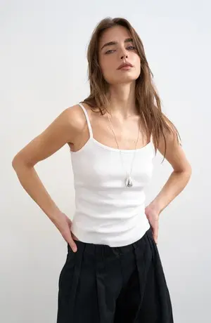 Topshop Scoop Neck Tops