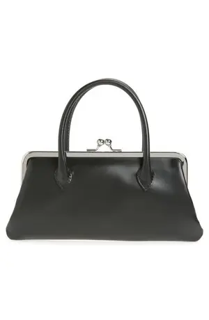 Comme Des Garçons Large Frame Top Handle Bag
