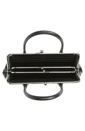 Comme Des Garçons Large Frame Top Handle Bag