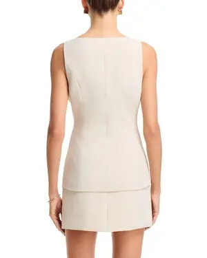 Aqua Boat Neck Vest