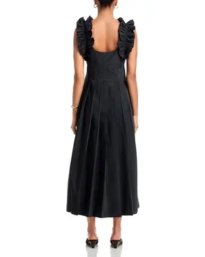Cinq À Sept Jazmine Dress With Ruffled Details