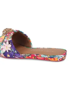 Kurt Geiger Kensington Embellished Flat Sandals