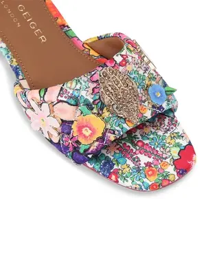 Kurt Geiger Kensington Embellished Flat Sandals
