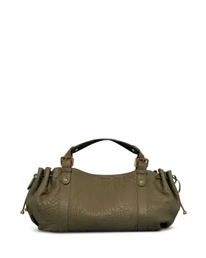 Gerard Darel 24h Leather Handbag - Khaki