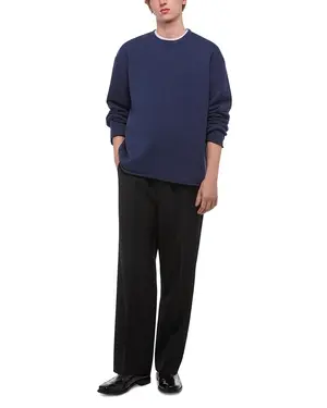 Helmut Lang Raw Hem Crewneck Sweatshirt
