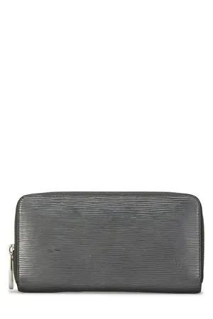 LOUIS VUITTON Epi Zippy Wallet - Silver