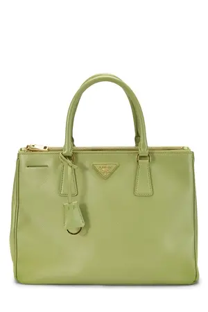 Prada Saffiano Executive Tote - Green