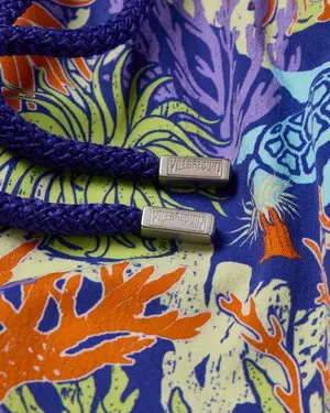 Vilebrequin Stretch Short Swim Trunks - Blue