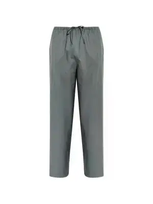 MAISON MARGIELA Drawstring-waist Pajama Trousers - Grey